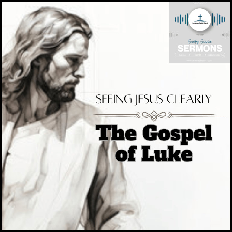 Luke 7:18-35 // Jesus is the Messiah – Seeing Jesus Clearly – Centenary ...